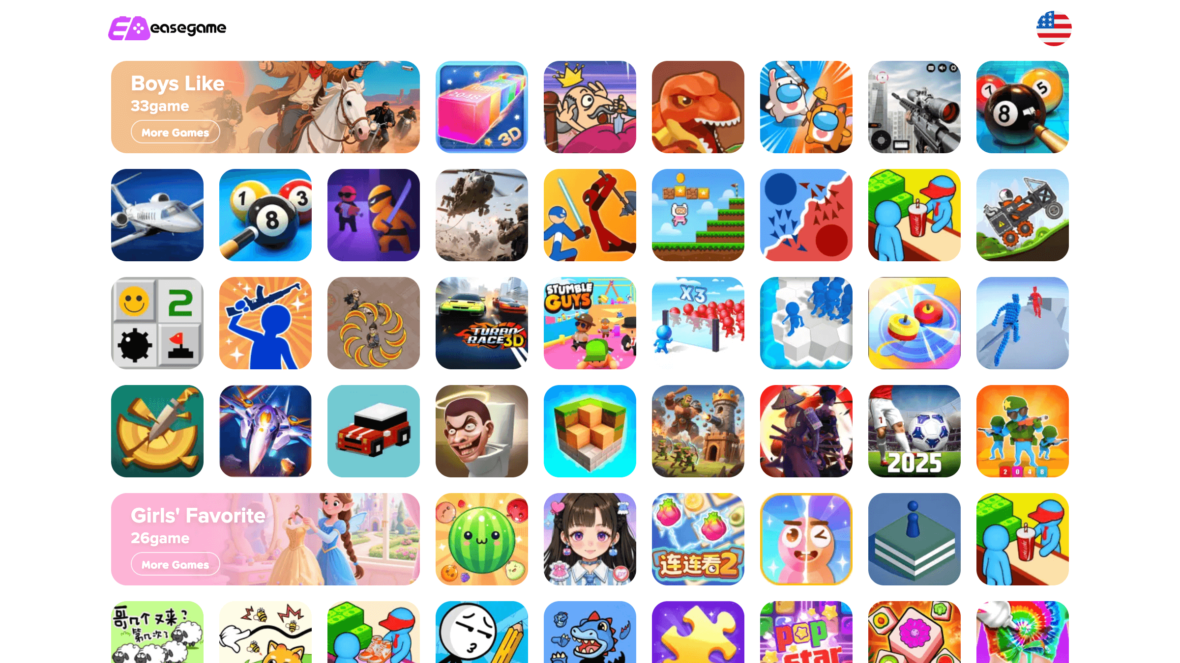 免费在线游戏 - 立即畅玩！ | Easegame - EaseGame.com